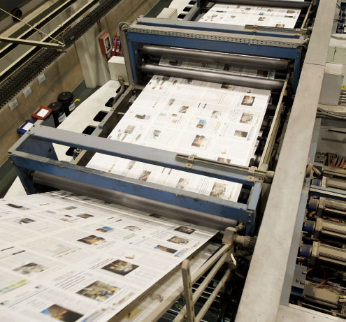 ¿Cómo funciona nuestra rotativa offset para imprimir periódicos o ...